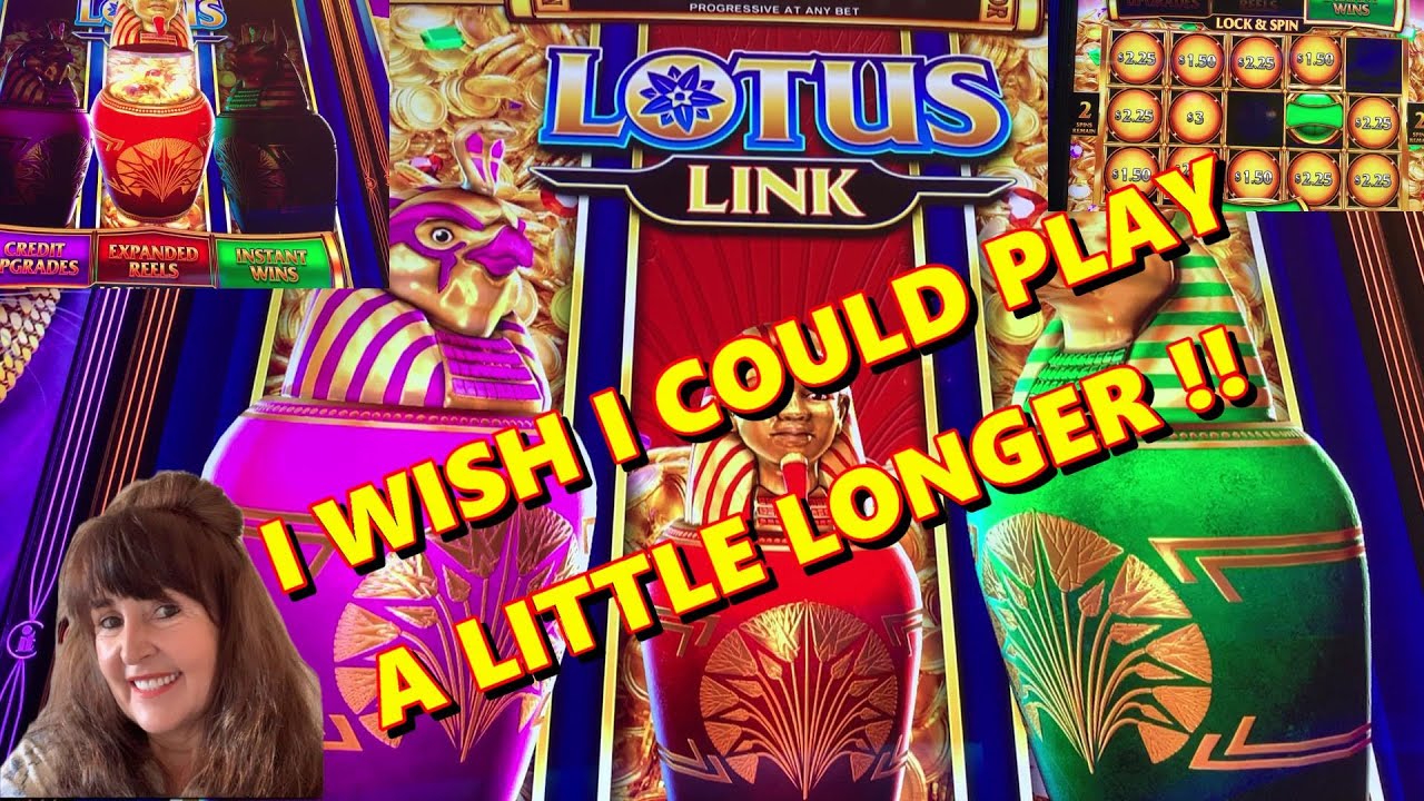 NICE WIN ON LOTUS LINK SOUL OF EGYPY SLOT MACHINE🔥 EXPANDED WEEL AND ...