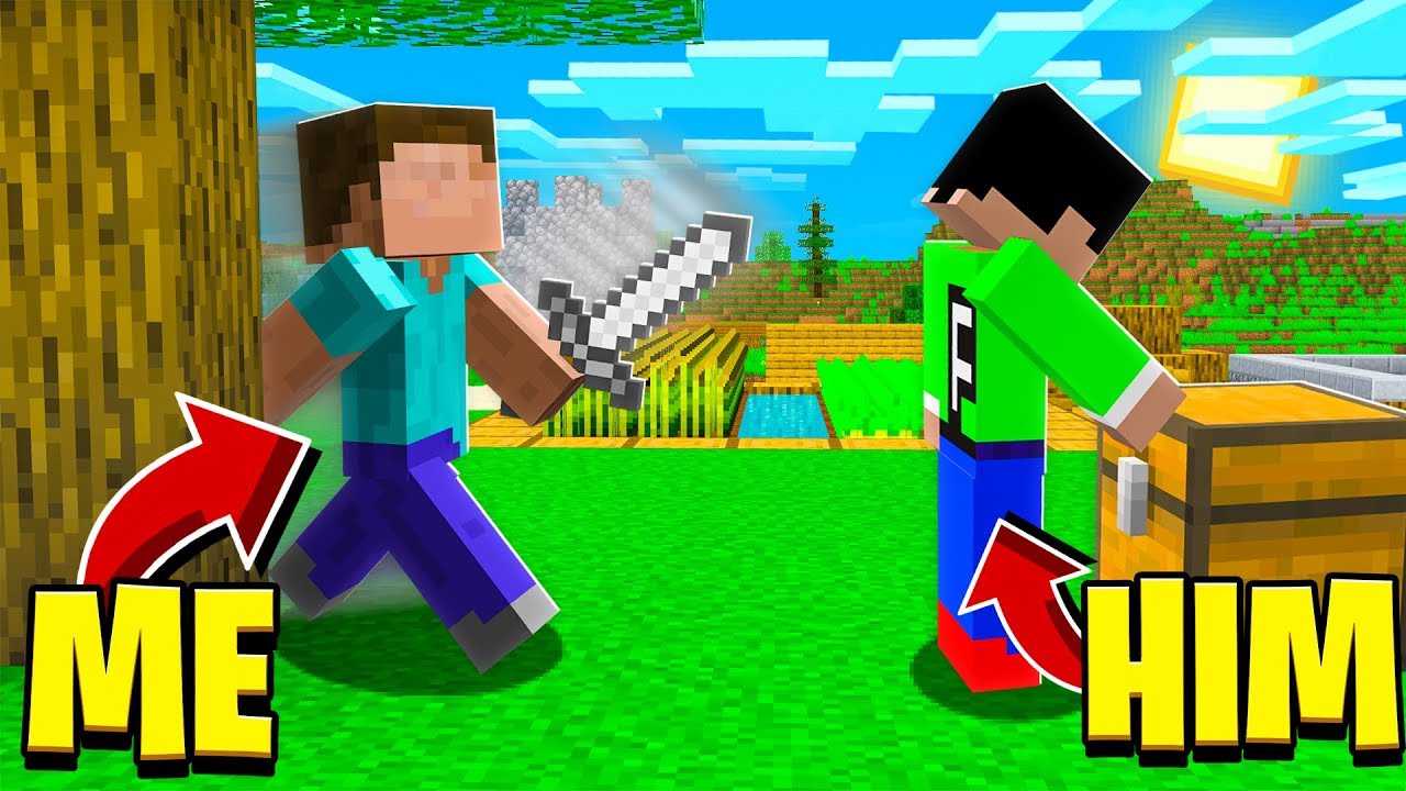 PRANKING my BEST FRIEND as FACELESS STEVE in Minecraft! (Minecraft ...