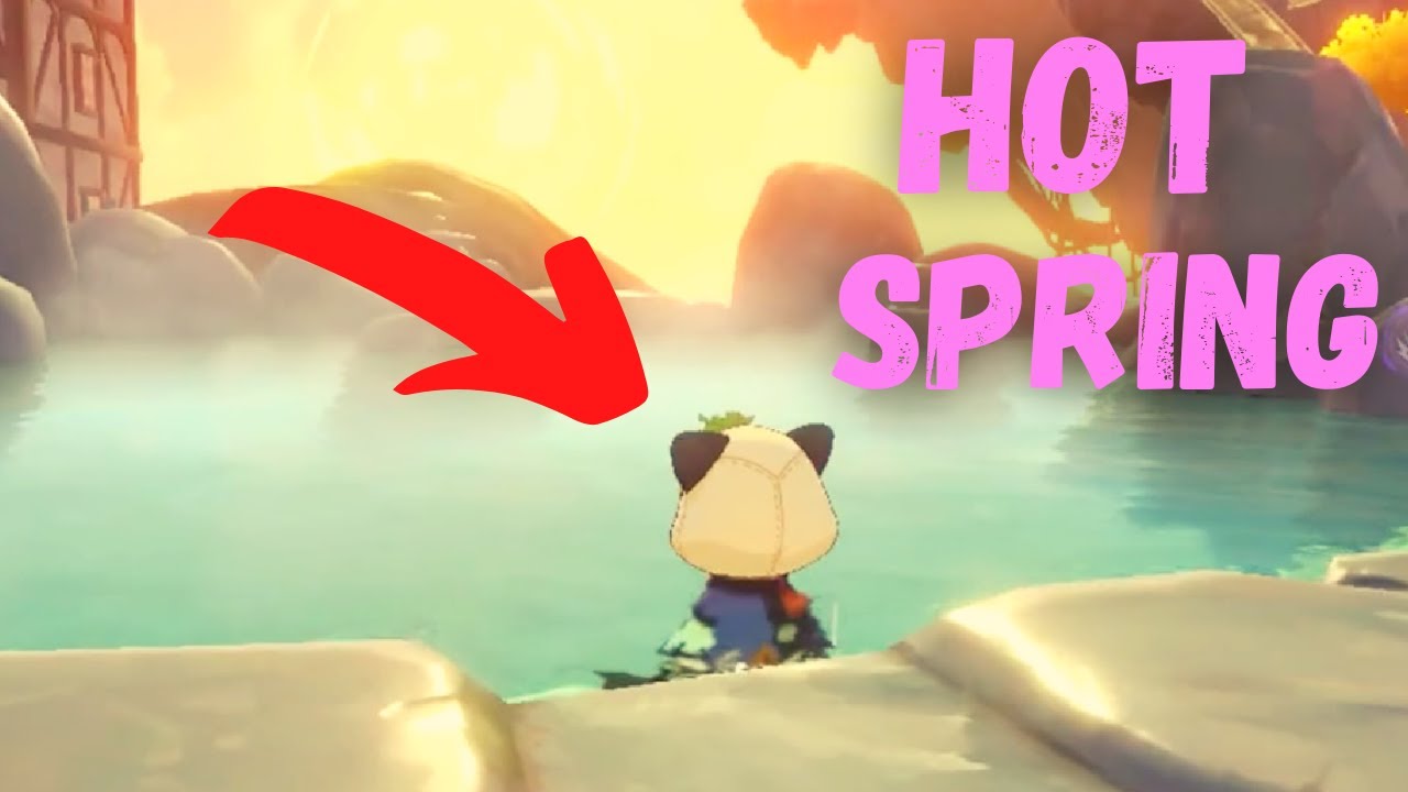 How to use the Hot Spring properly... Genshin Impact - YouTube