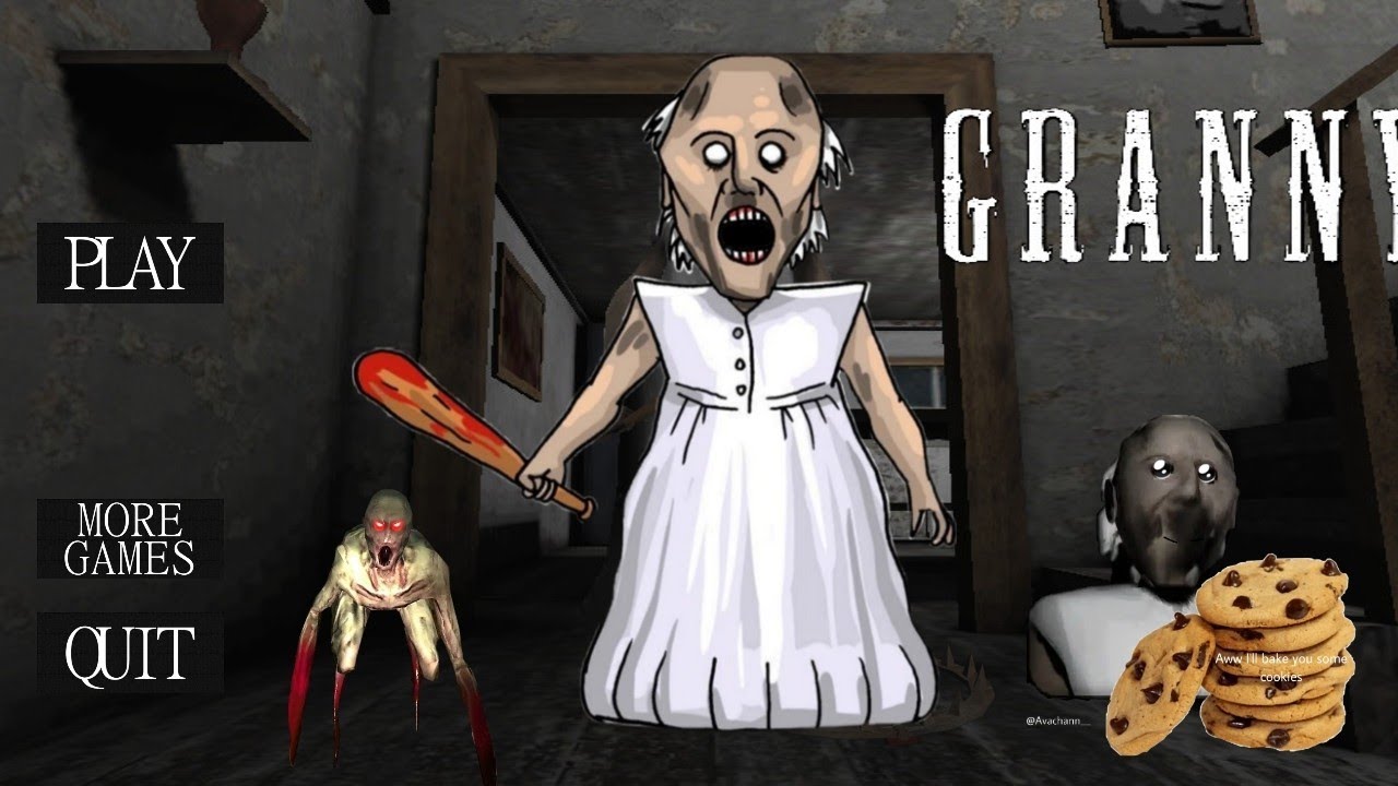 Granny ke sath full masti || Granny cartoon game Granny ke sath full ...