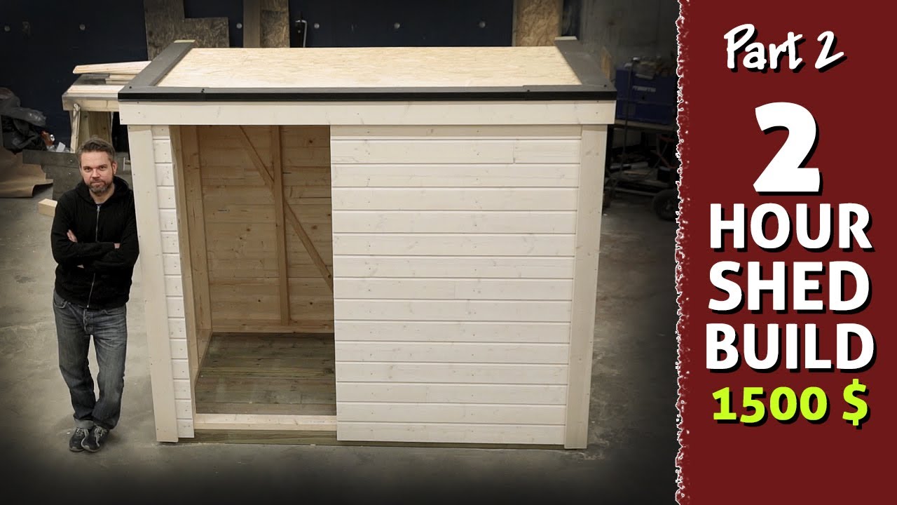 DIY Shed That's Changing my Life (1200% Income Increase) - YouTube