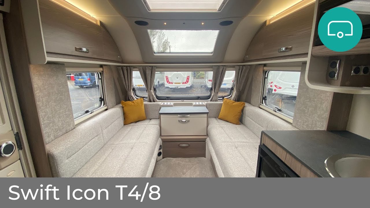 Spacious caravan for couples and families - 2023 Swift Icon T4/8 from ...