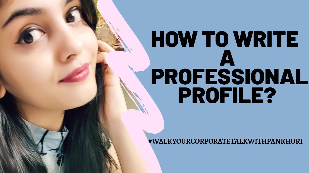 How to write an impressive Professional Profile? #resumetips # ...