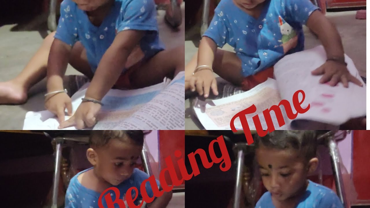 NOW READING TIME #14 MONTH BABY KA READING #ARGHAS READING TIME# - YouTube
