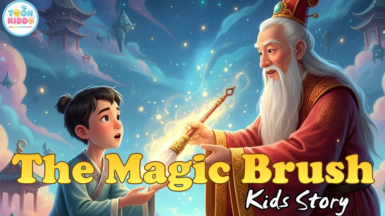 The Magic Brush – Chinese Fairy Tale || Kids Story | #fairytales # ...