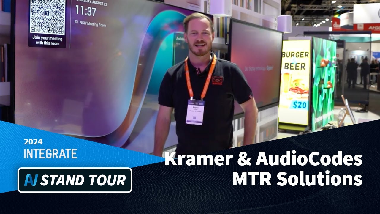 Integrate 2024 :: Kramer & AudioCodes MTR Solutions - YouTube