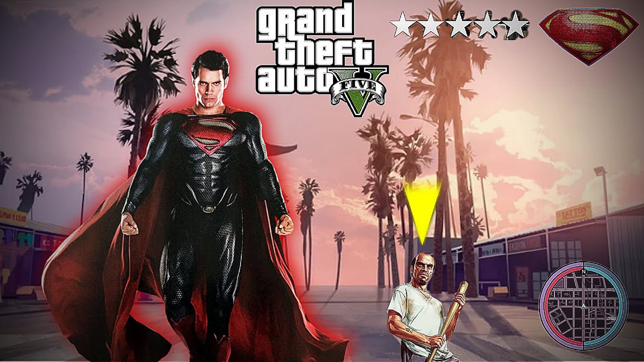 GTA 5 - SUPERHERO MODS - YouTube
