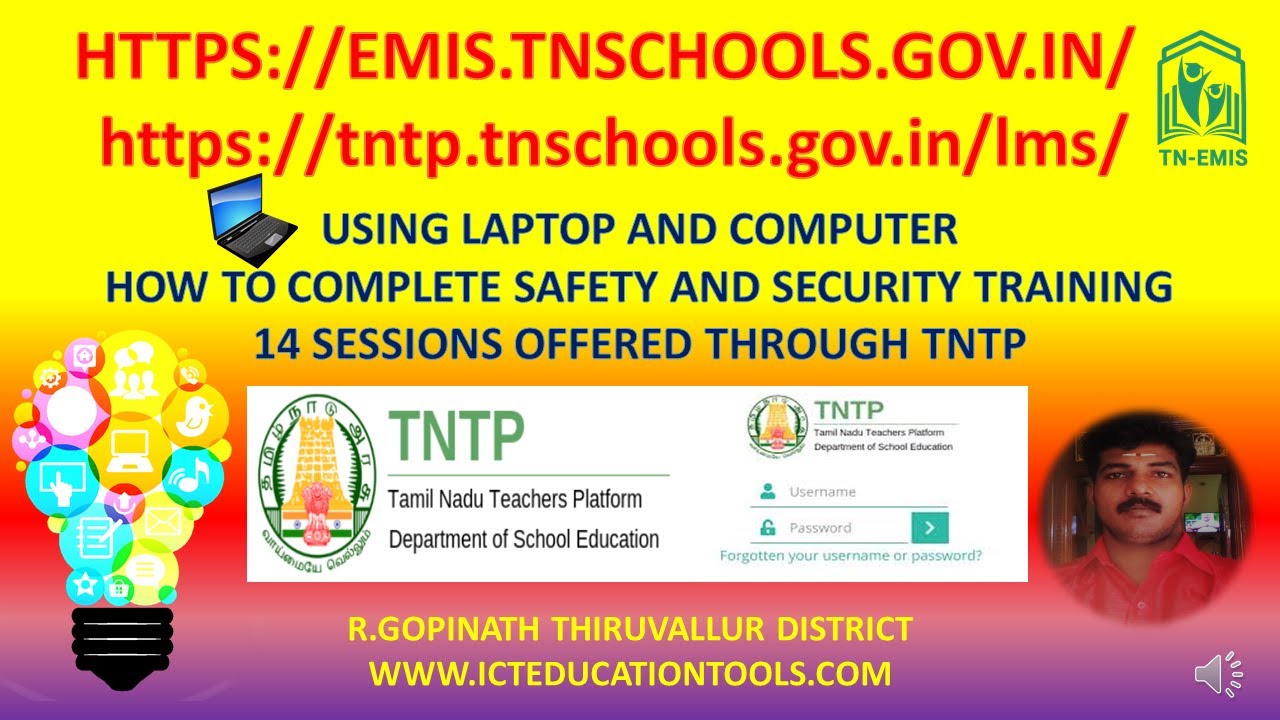 LAPTOP HOW TO COMPLETE 14 SESSIONS IN SAFETY AND SECURITY TRAINIING ...