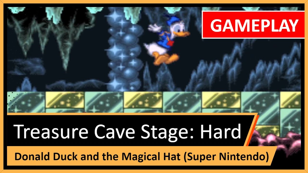 Treasure Cave Stage Gameplay: Hard Difficulty | Donald Duck and the ...