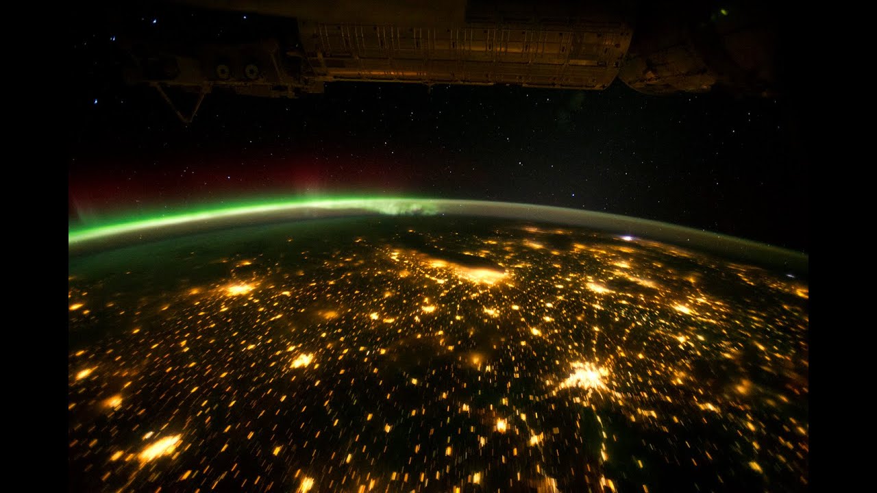 Earth Night Timelapse From International Space Station - YouTube