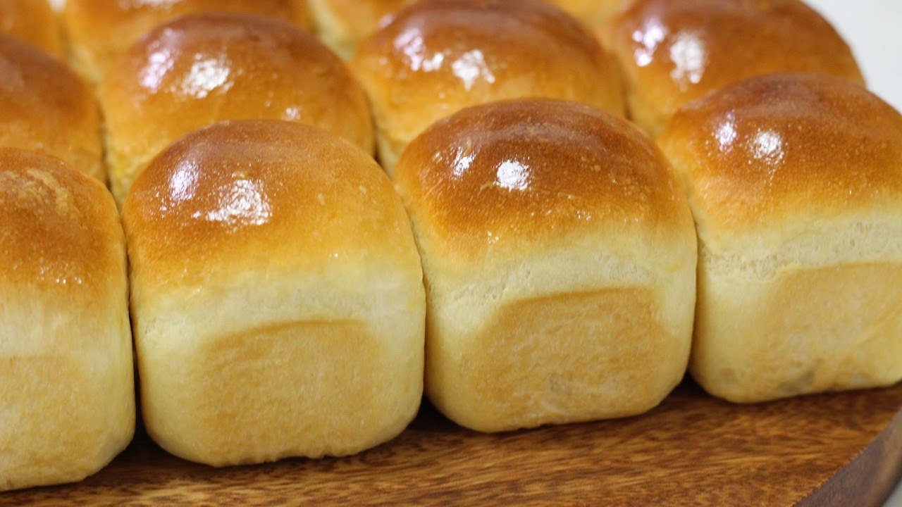 Eng] 우유 큐브 식빵 만들기 [Making Milk Cube Bread] 홈베이킹.가정용오븐 - YouTube