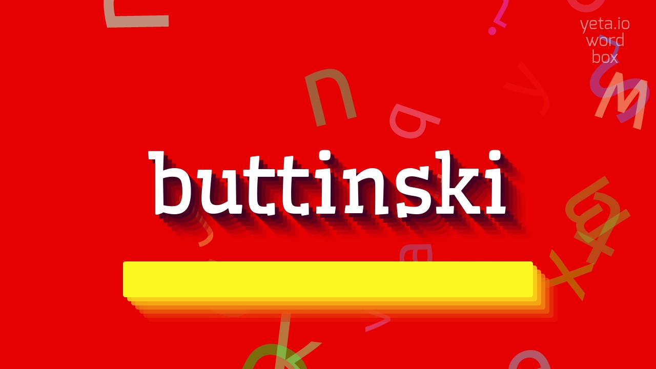 How to say "buttinski"! (High Quality Voices) - YouTube