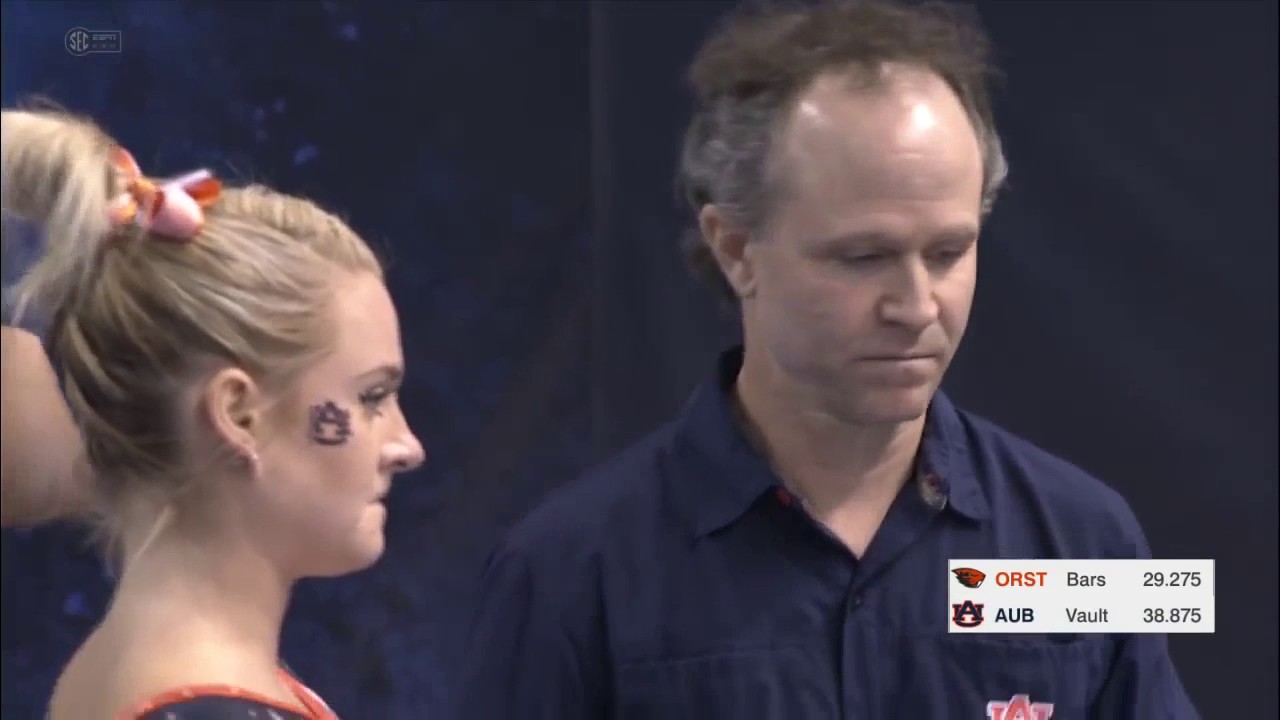 Gracie Day (Auburn) - Vault (9.85) - Oregon State at Auburn 2017 - YouTube