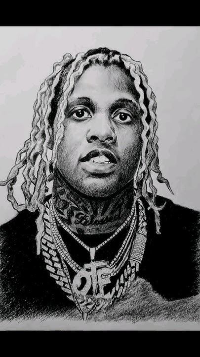 Drawing Lil Durk #lildurk #drawing - YouTube