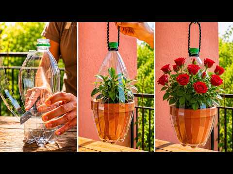 Stop Throwing Away Bottles! Try This DIY Garden Transformation