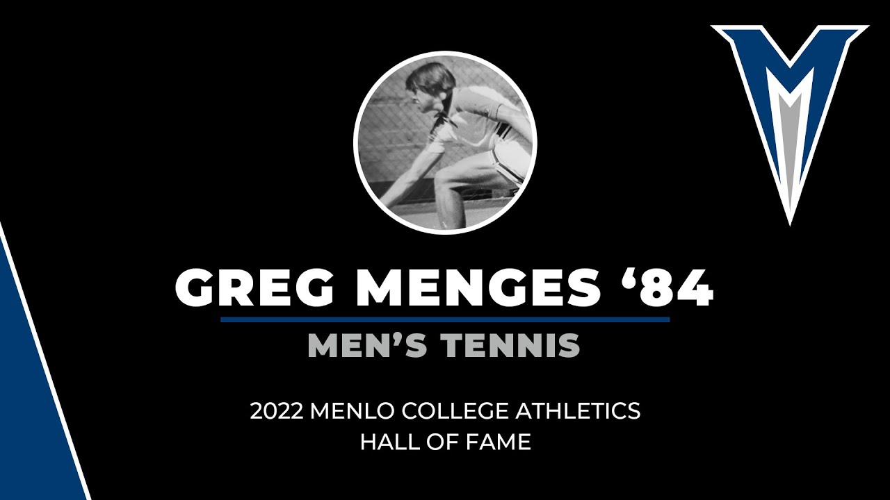 Greg Menges | 2022 Menlo College Athletics Hall of Fame - YouTube