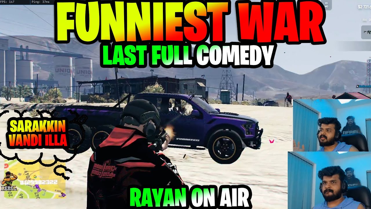 TvA vs T47 🗿 Funniest War Ever 😹 Rayan Full Comedy ആക്കി 😇 Sarakk ...