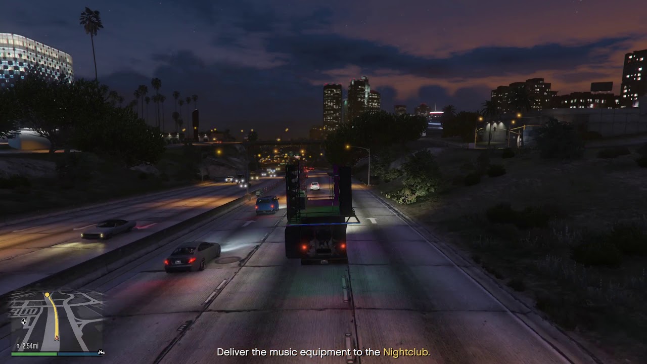 GTA 5 Online - Funny moments with a unique Disco Truck - YouTube