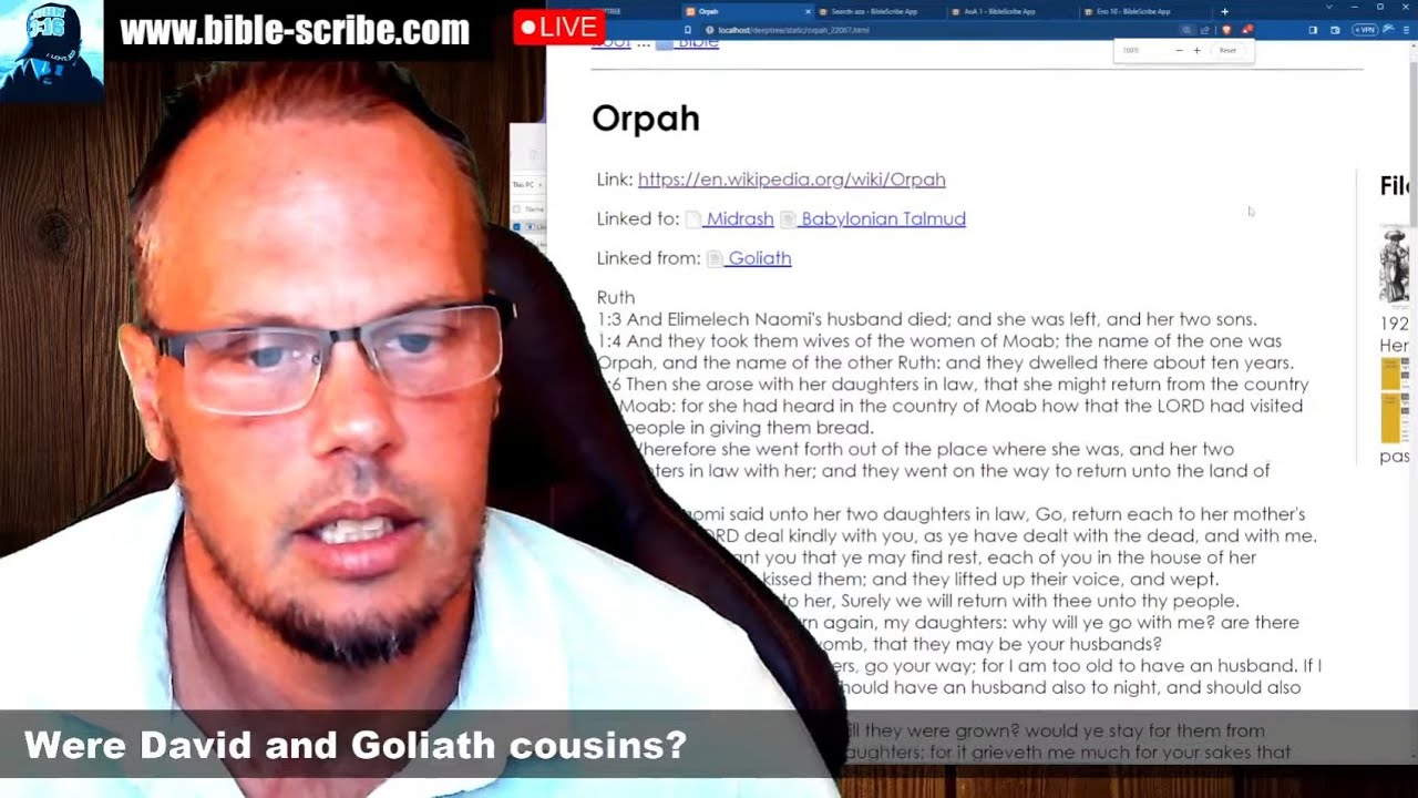 Goliath's Mother, Matthew 5:18, Iron and Clay of Daniel, Yosippon ...