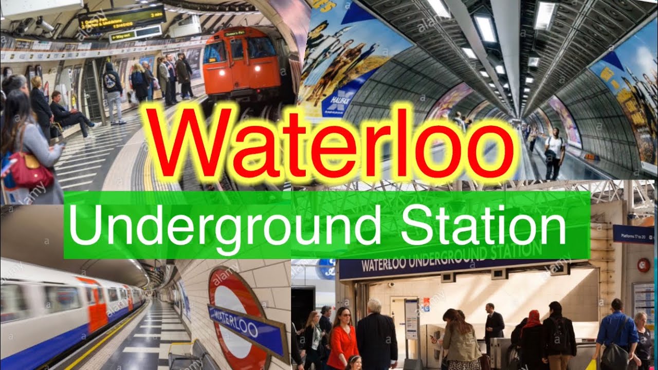 Waterloo Underground Station - London - YouTube