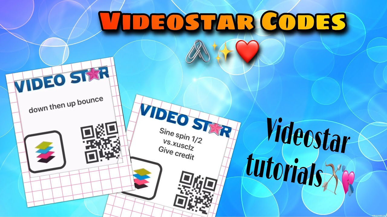 Videostar Codes ♥️ Transitions & Shakes ♥️| Videostar Tutorials - YouTube