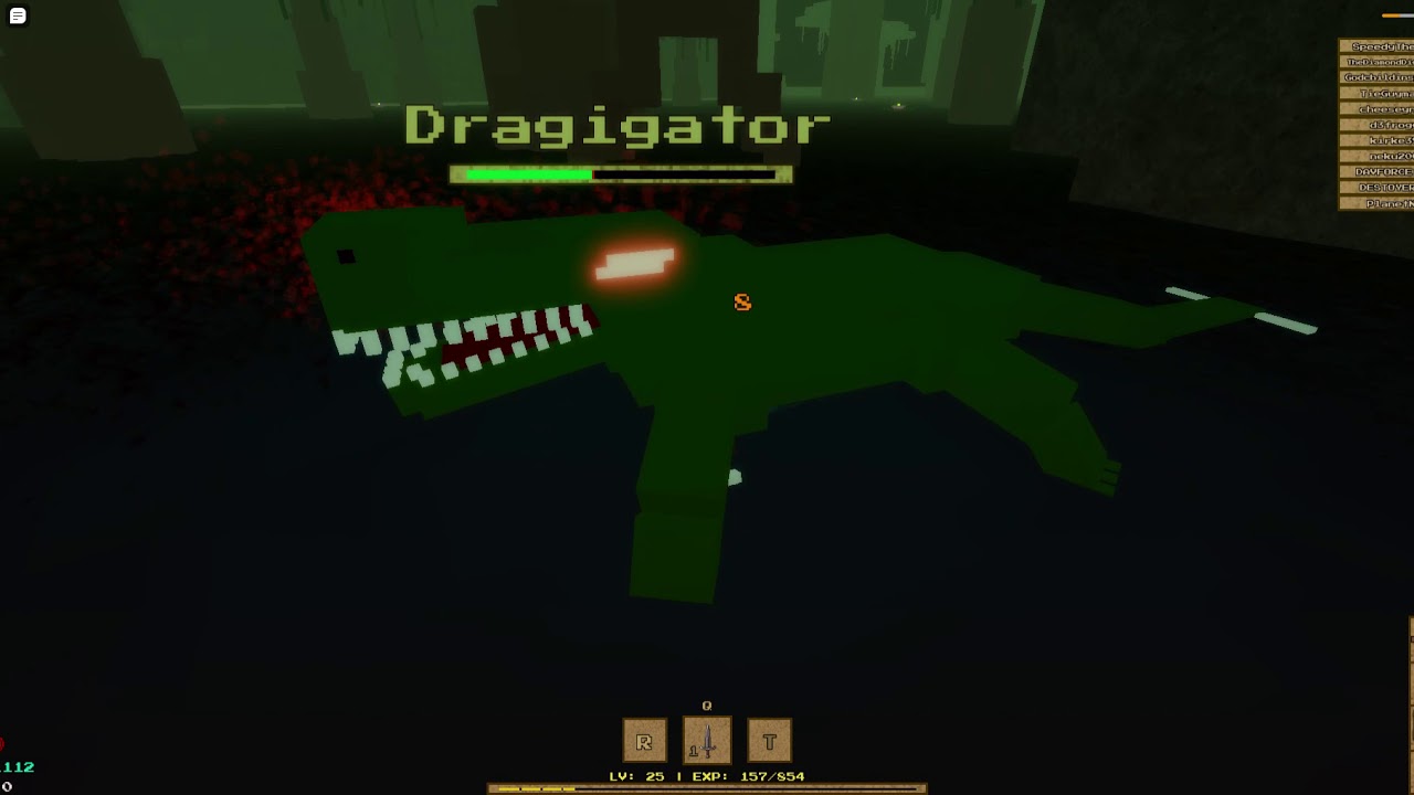 VoxlBlade v000 Roblox - How to beat Dragigator at lower levels - YouTube
