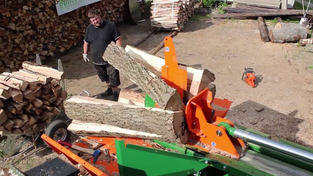 Amazing Modern Firewood Processing Machine Technology - Wood Cutting ...