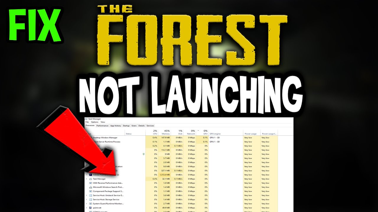 The Forest – Fix Not Launching – Complete Tutorial - YouTube