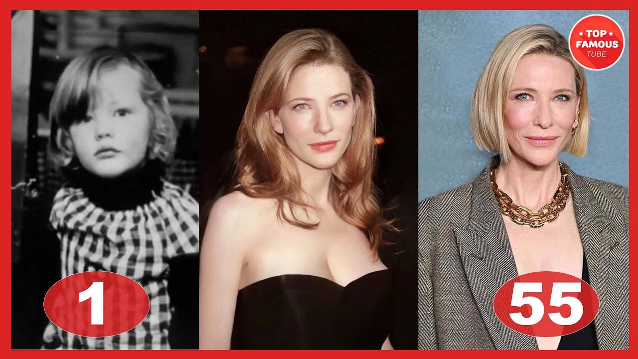 Cate Blanchett ⭐ Transformation From 1 To 55 Years Old - YouTube