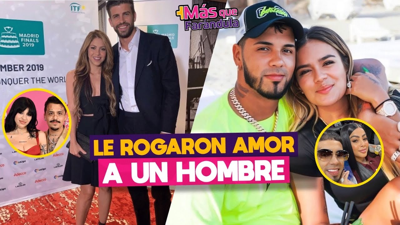FAMOSAS QUE LE ROGARON AMOR A UN HOMBRE. - YouTube