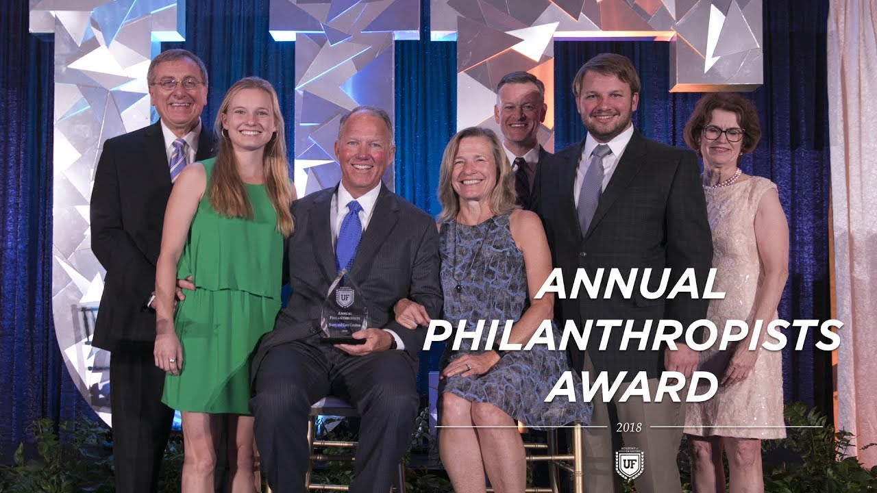 Gary and Nancy Condron - Annual Philanthropists Award - YouTube