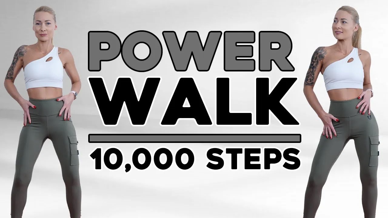 Burn Calories Quickly with This 10000 Step Power Walk Workout - YouTube
