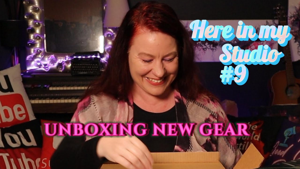 Unboxing new custom gear for my studio - Here in My Studio #9 - YouTube