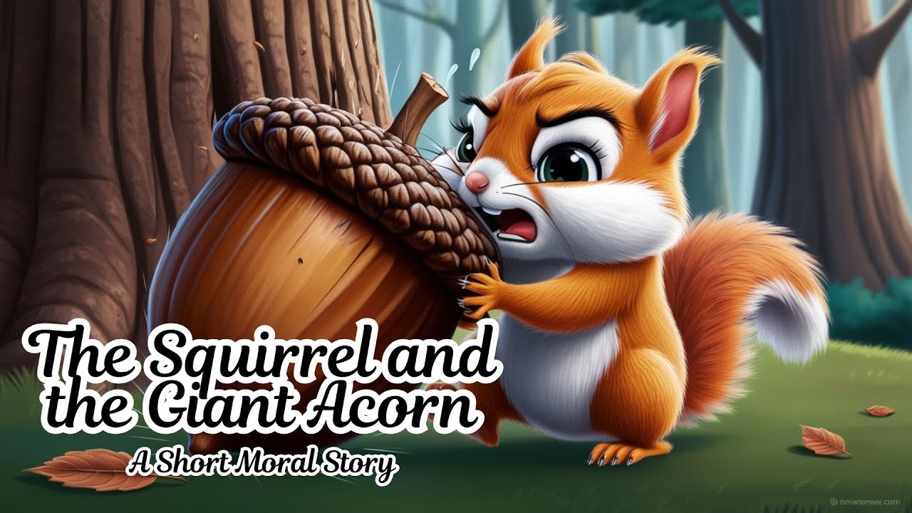 The Squirrel and the Giant Acorn | Kids Story | Bedtime Story | Short ...