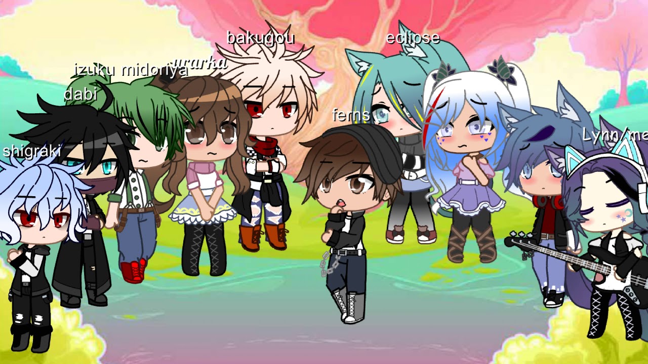 singing battle my oc vs mha Gacha Club - YouTube