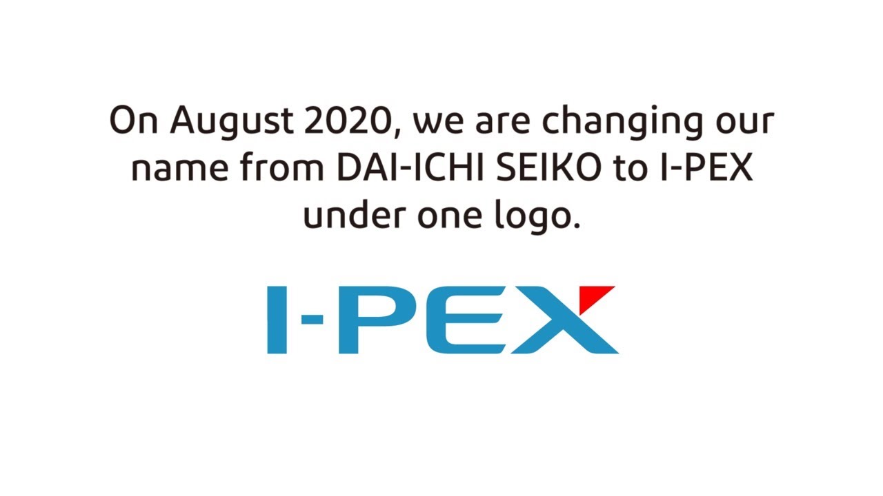 One name, One brand / I-PEX - YouTube