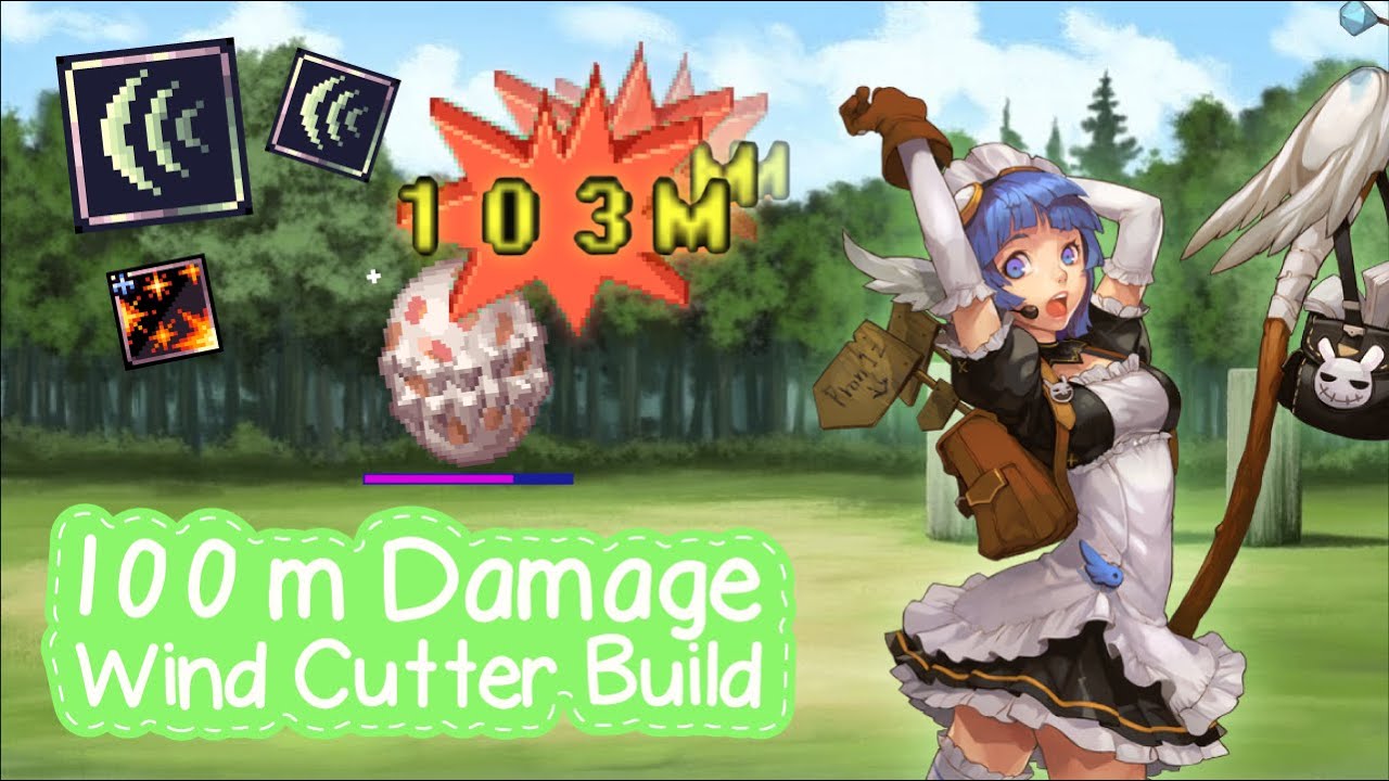 Ragnarok Online | 100m Damage Wind Cutter Build | Dragon Knight - YouTube