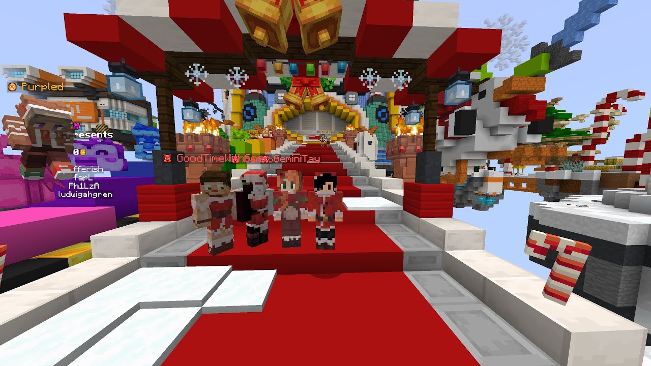 RED REINDEERS MCC 28 w/ Ranboo, Scar & Gem! - YouTube