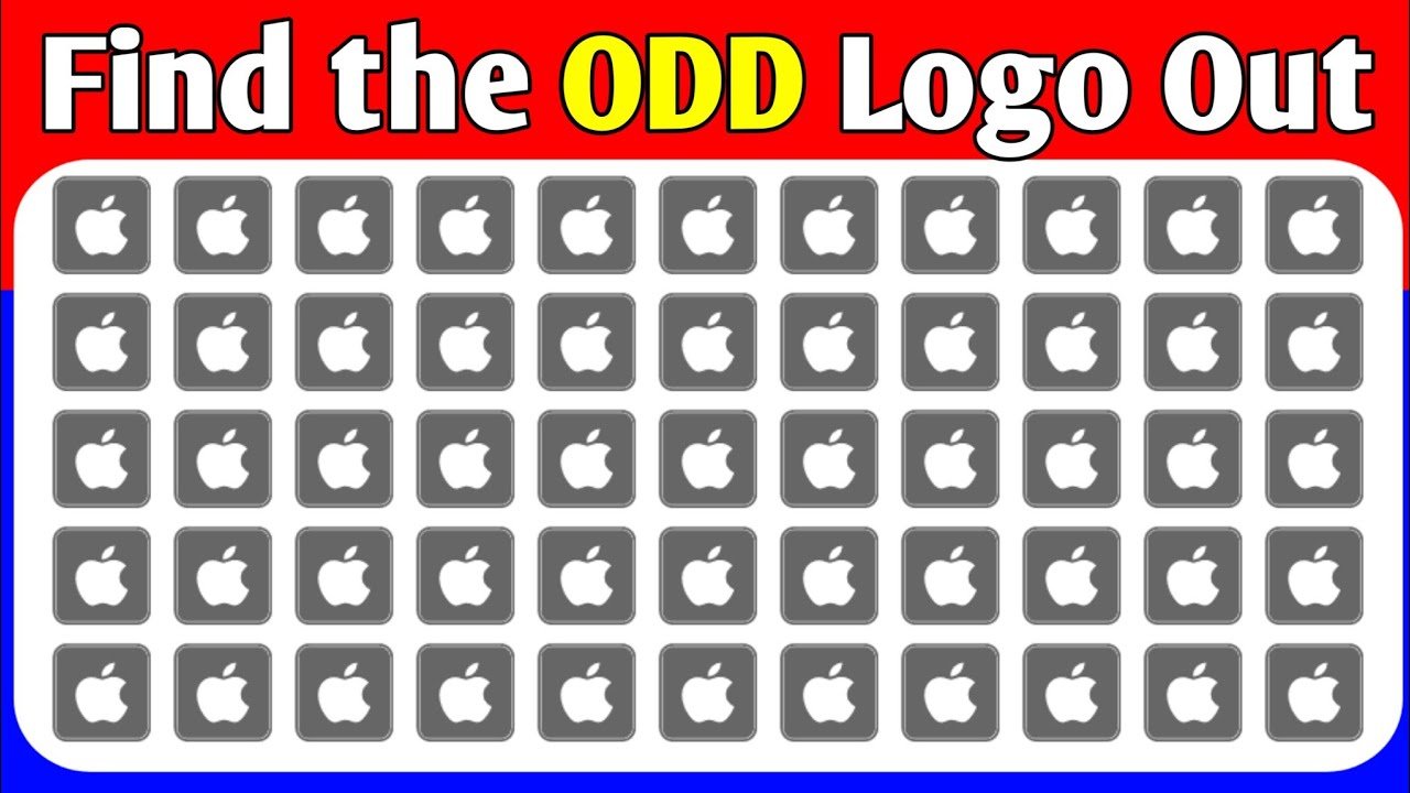 Find the ODD Logo Out! | Can You Spot the Difference? | 35 Levels of ...