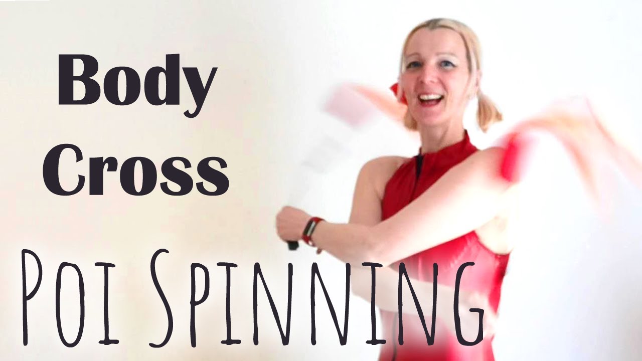 Body Cross Poi Move | Beginner Poi Spinning EASY STEPS | Learn how to ...