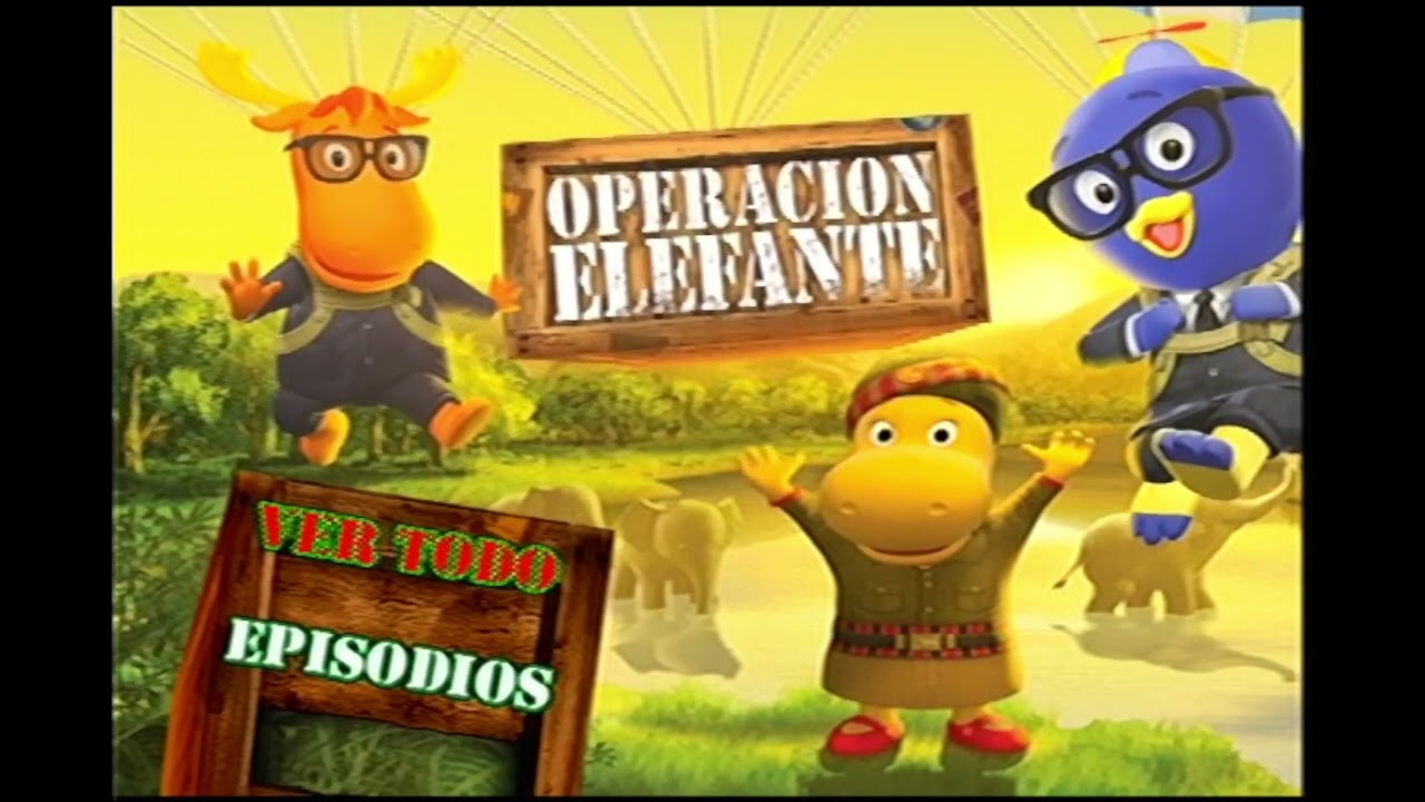 Inicio DVD Los Backyardigans: Operación Elefante 2011 (Argentina) - YouTube