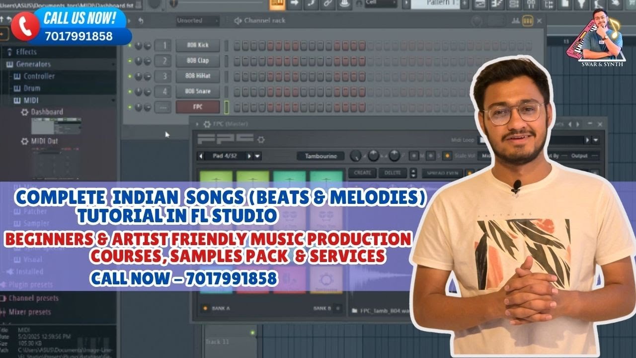 Indian Songs Beats & Melodies Tutorial, How To Produce Music On Your ...