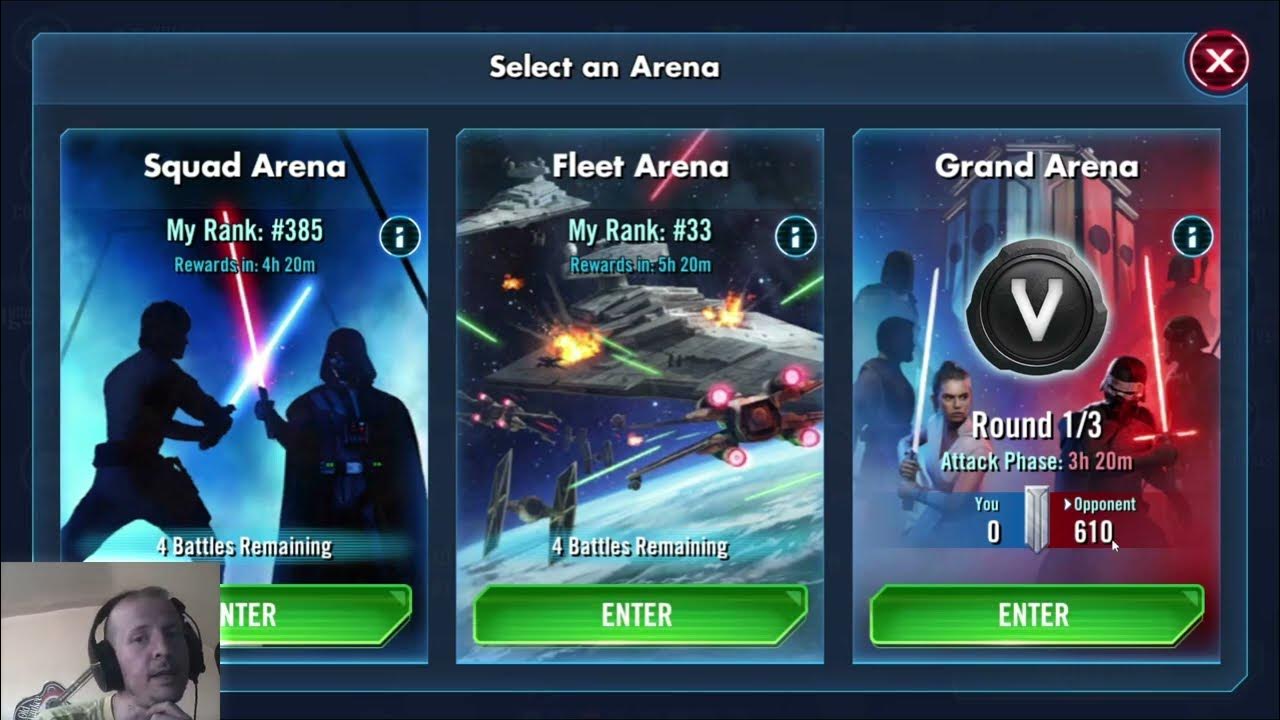 GAC Secret Weapon Star Wars: Galaxy of Heroes SWGoH - YouTube