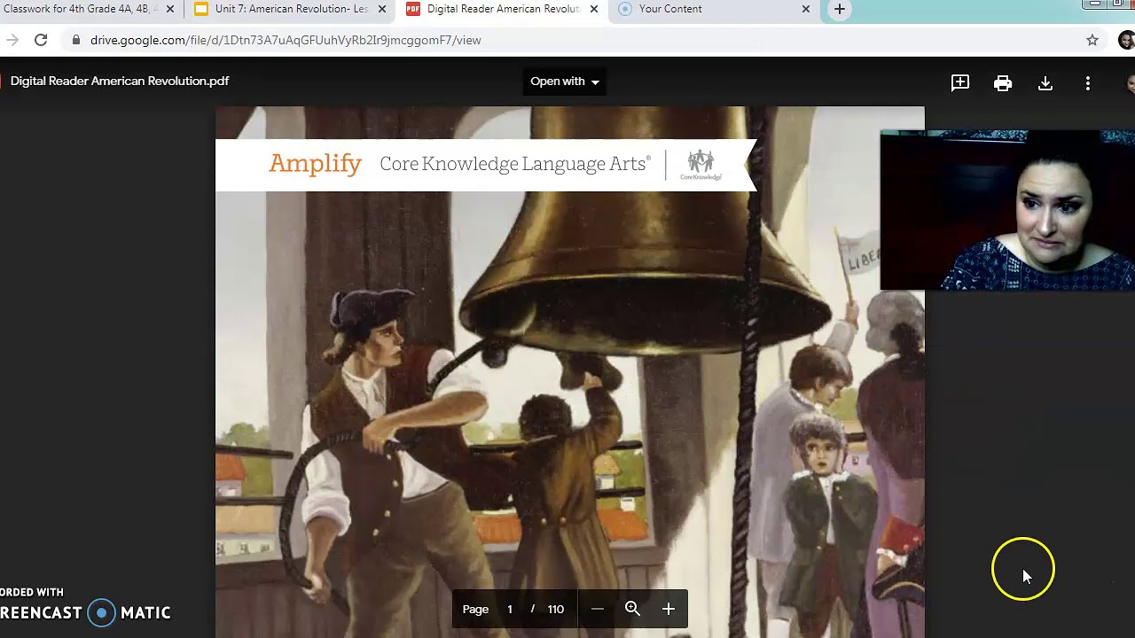 CKLA American Revolution Lesson 1- May 4, 2020 - YouTube