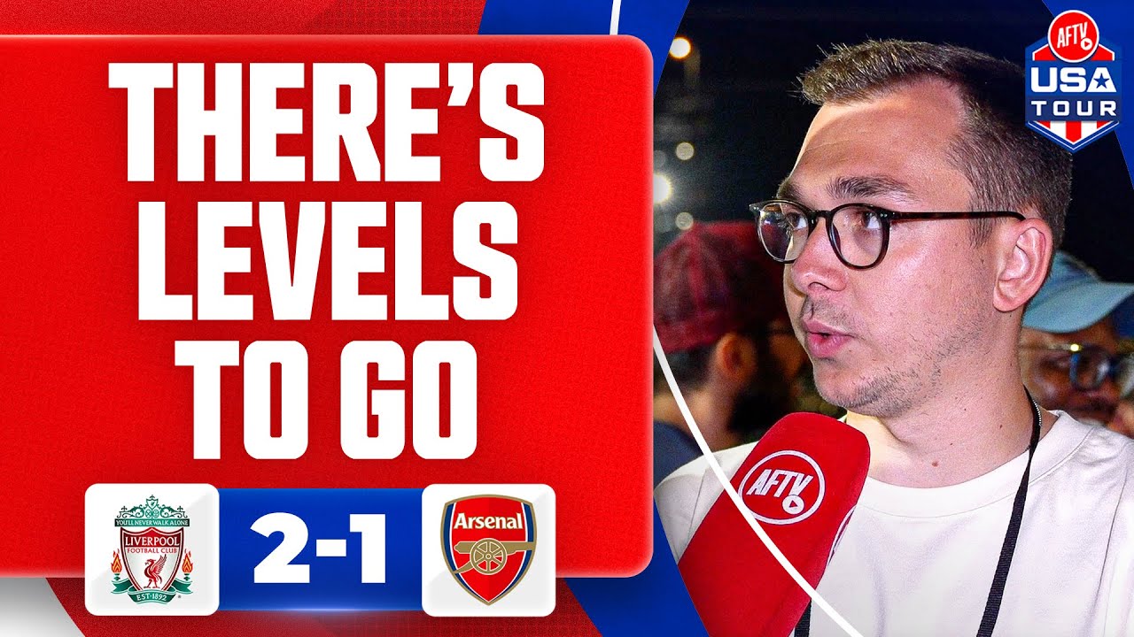 There's Levels To Go! (James) | Liverpool 2-1 Arsenal - YouTube