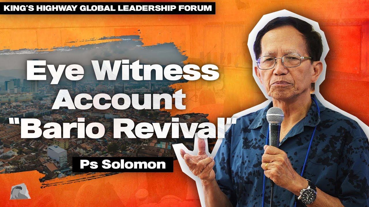 Eye Witness Account “ Bario Revival” _ Ps Solomon ( 동말레이시아 '바리오 부흥' 목격자 ...