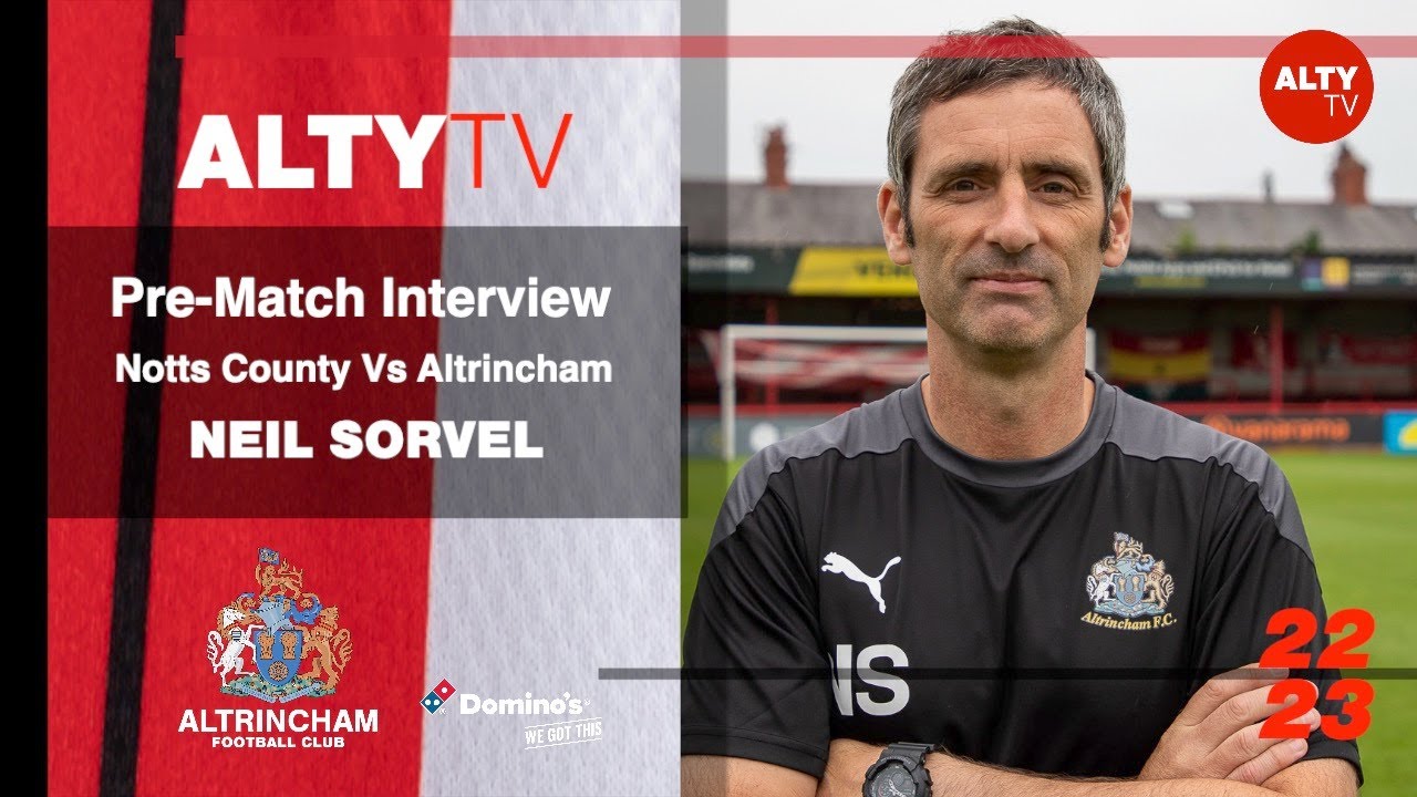 Neil Sorvel | Pre-Match Interview | Notts County | 30/09/2022 - YouTube