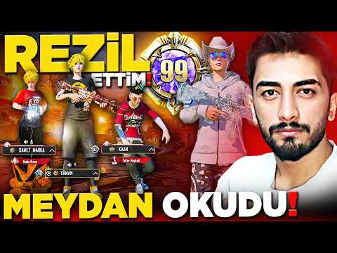 REZİL ETTİM! KÜFÜRBAZ EKİP BANA MEYDAN OKUDU! HERKESİ ÇAĞIRDIM! | PUBG Mobile
