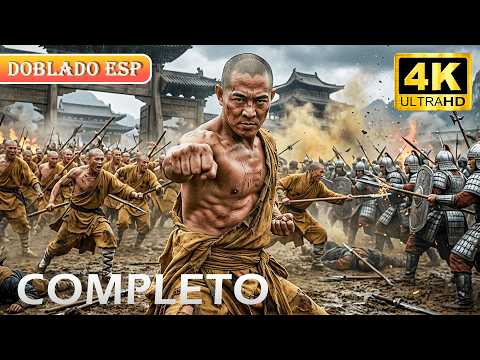 【 🎥Doblado al Españo】 ¡Jet Li sale de Shaolin y domina todo el mundo marcial! 🔥🥋