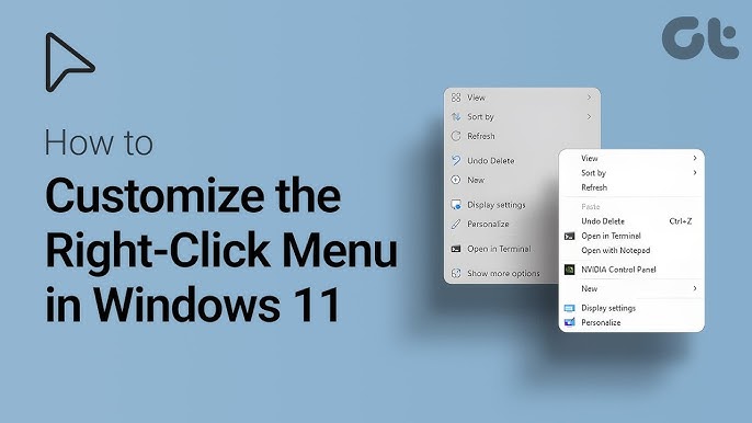 Right Click Menu Windows